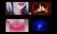 SleepCombo - ASMRCham+ASMRStacyAster+FireBackground+LowFrequency ...