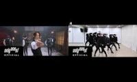 OOO Suit Dance MV vs. bOss choreography - Youtube Multiplier