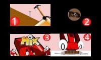 [REMAKED] Colour Character Elimination Episodes Quadparison - Youtube ...