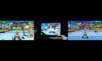 Mario Kart Arcade Gp Dx Mario Cup Daisy Vs Pac Man Vs Don Chan ...