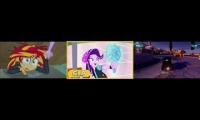 Equestria Girls And Cars 2 Game Sunset Shimmer Juniper Montage And ...