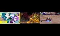 Equestria Girls Super Mario And Cars 2 Juniper Montage Bowser And ...