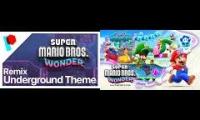 Super Mario Bros. Wonder Unground mashup - Youtube Multiplier