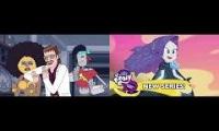 Regular Show Party Pete Battle With The Other Side From MLP:EG ...