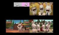 Sparta Remixes Side by Side 16 (Rabbids Edition) - Youtube Multiplier