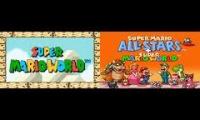 Super Mario All Stars + Super Mario World SMW World Map 5 - Youtube ...