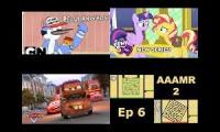 Regular Show Equestria Girls Cars 2 Clips & Amy Eastwood Marble Race ...