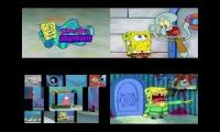 SpongeBob Sparta Remix Quadparison (Extended/Calypso/PekNo) - Youtube Multiplier