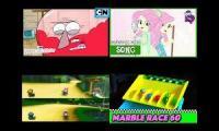 Regular Show Equestria Girls Mario Kart Wii 2 Players Mushroom Gorge ...