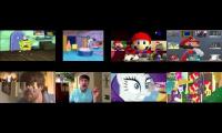 SpongeBob vs. SMG4 vs. Smosh vs. My Little Pony Sparta Remix ...