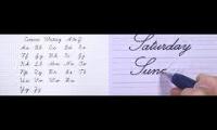 mashup cursive handwriting a to z - Youtube Multiplier
