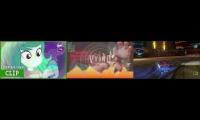 Wallflower Blush Sunset Shimmer & Trixie Vs Dark Daria Bowser Vs ...