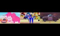 The Rainbooms Vs 5 Bro Characters FT 6 Mario Enemies Vs Sheriff Fiece ...