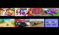Regular Show Equestria Girls Barbie & Minnie Dolls Mario Kart Cars 2 ...