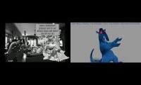 Dark Strawberry Bowser & Dark Neon Charlie The Anteater Change The ...