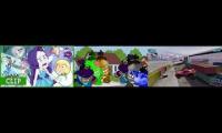 Rarity & Applejack Vs 6 Dark Bowser Jrs Vs Dragon Lightning - Youtube ...