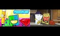 Aqua Teen Hunger Force Intro BFDI Comparison - Youtube Multiplier