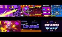 8 explorers from geometry dash - Youtube Multiplier