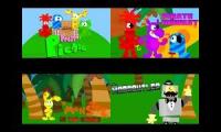 4 Episodes of The Loopty Loops played at the same time - Youtube Multiplier