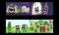 Bfdi and inanimate insanity songs but there not ok (loud warning) - Youtube Multiplier