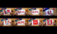 How to Draw KFC Logos Part 1 - Youtube Multiplier