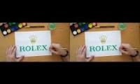 How to draw a Rolex Logo - Youtube Multiplier