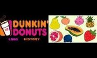 Dunkin Donuts Logo History and Fruit 4 - Youtube Multiplier