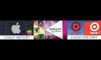 Apple Instagram and Target logo History - Youtube Multiplier