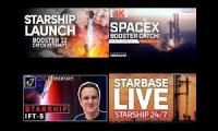 IFT5-multicam-Starbase - Youtube Multiplier