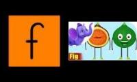 Have Fun Teaching Fruit Alphabet F is for Fig - Youtube Multiplier