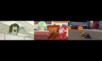Mordecai & Muscle Man Vs Dark Hessonite Bowser Vs Jeff Gorevette ...