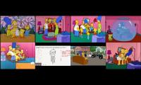 Simpsons Couch Gag Mashup - Youtube Multiplier
