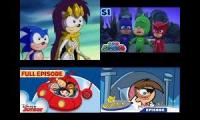 All 4 tv shows episodes playing at the same time part 5 - Youtube ...