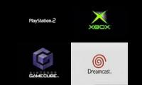 PS2 vs. Xbox vs. GameCube vs. Dreamcast startup comparison - Youtube Multiplier