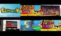 Skatoony International Theme Song Comparison - Youtube Multiplier