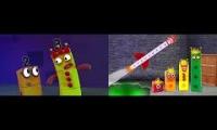 Numberblocks Numberblock Castle Original vs Real Life - Youtube Multiplier