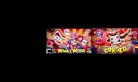 All amazing digital circus wacky world music videos playing at the same ...