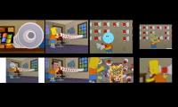 All Of My Bart Simpsons Megaphone Challenge 1 - Youtube Multiplier