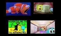 Gumball Spongebob Squarepants Finding Nemo Comparision - Youtube Multiplier