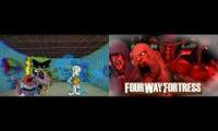 Four-Way Fracture -SpongeBob X TF2- - Youtube Multiplier