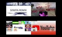(Normal VS. NBK Style) Sparta Remix Quadparison 1 - Youtube Multiplier