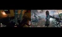 Both views of Citadel Des Morts CoD Zombies - Youtube Multiplier