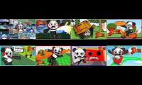 All 35 Combo Panda Episodes playing at once - Youtube Multiplier