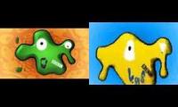 Both of the splat idents from 2002 to 2007 - Youtube Multiplier