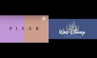 walt disney logo and pixar logo - Youtube Multiplier