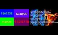 Rainbow Numbers 1 to 10000000 - Youtube Multiplier