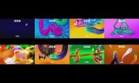 All CBBC Idents At The Same Time Part 9 - Youtube Multiplier