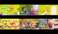 6 Versions Of Grow Up David Playing At The Same Time! - Youtube Multiplier