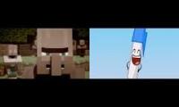 BFDI Vs Villager News Sparta Comparison 4 - Youtube Multiplier