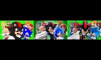SONIC 3 THE MUSICAL - Video Comparison! - Youtube Multiplier